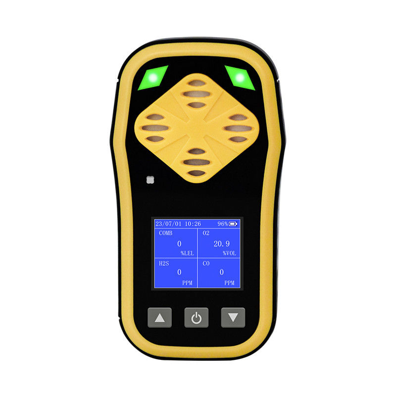 H2S CO O2 LEL Gas Analyzers 4 In 1 Portable Methanol Gas Detector